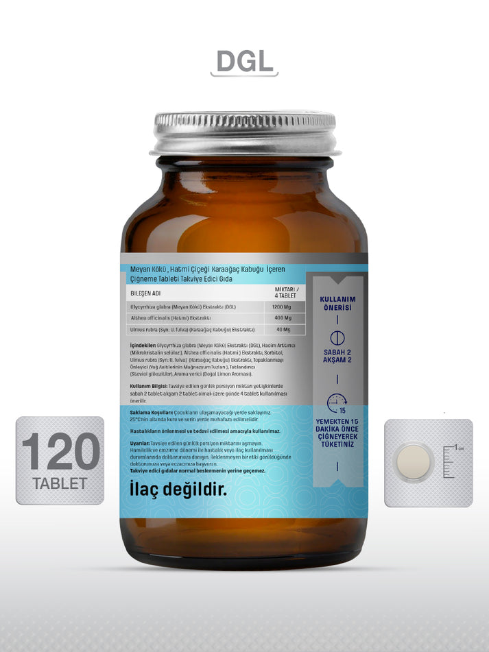Goodday DGL 120 Çiğneme Tableti | Fonksiyonel.com
