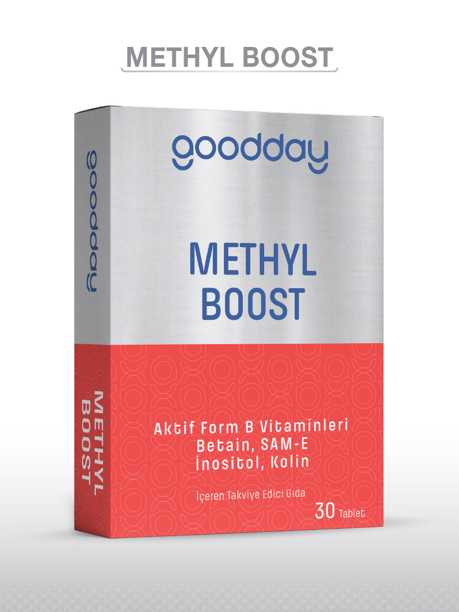 Methyl Boost 30 Tablet | Metilasyon ve Enerji Desteği – Fonksiyonel